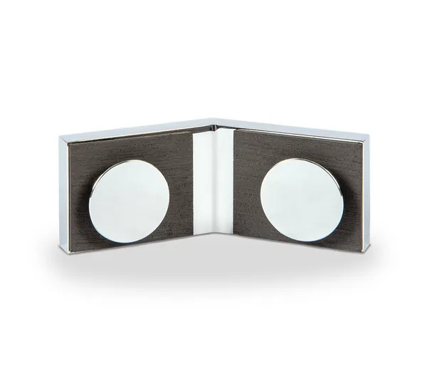 Glass Delivered | Plan Artist FM angle connector, glass-glass 135°